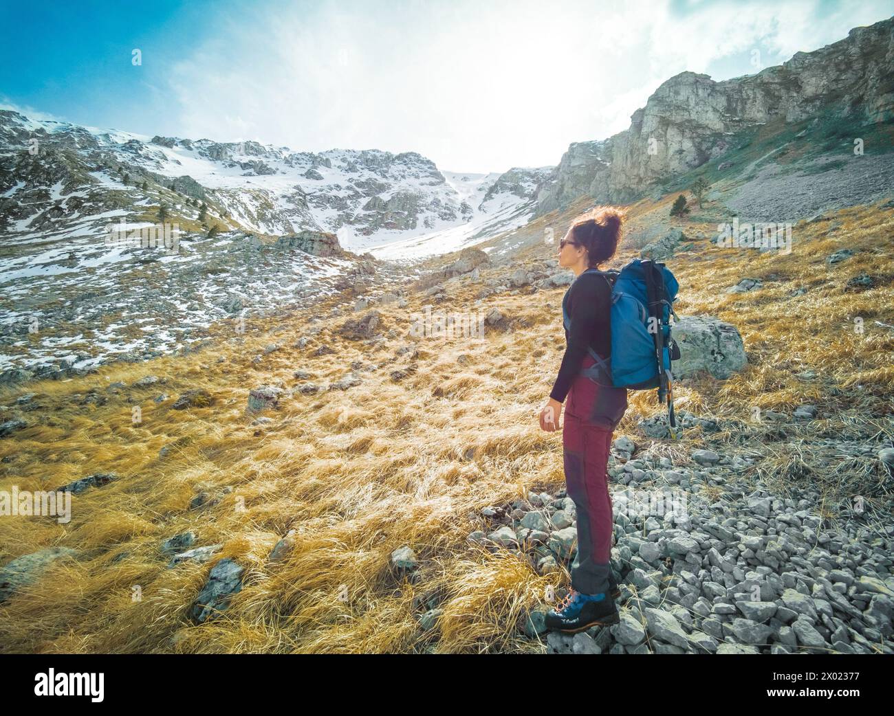 Monte Ocre (Italy) - The white mountain peak in Abruzzo region, Ocre ...