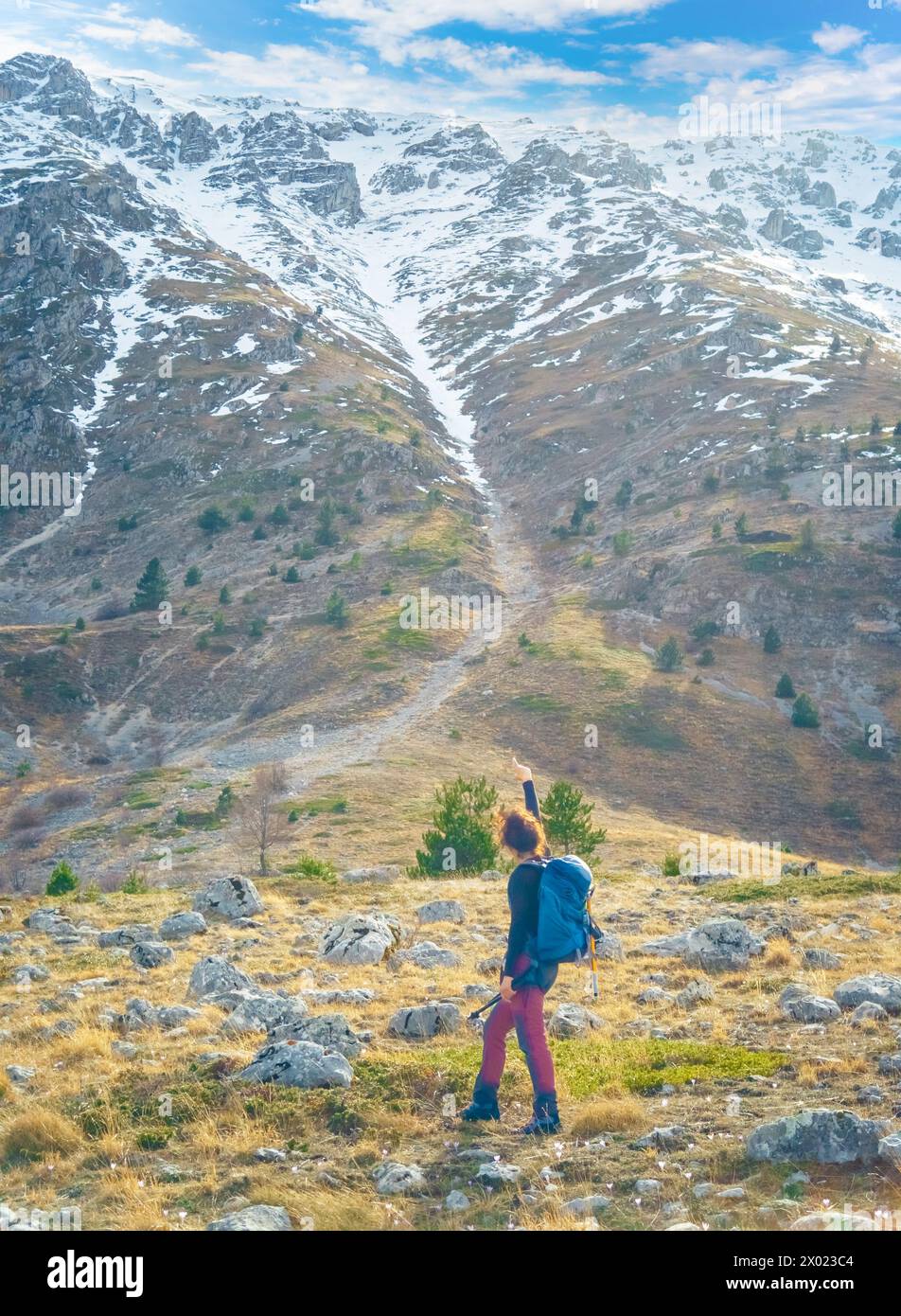 Monte Ocre (Italy) - The white mountain peak in Abruzzo region, Ocre ...