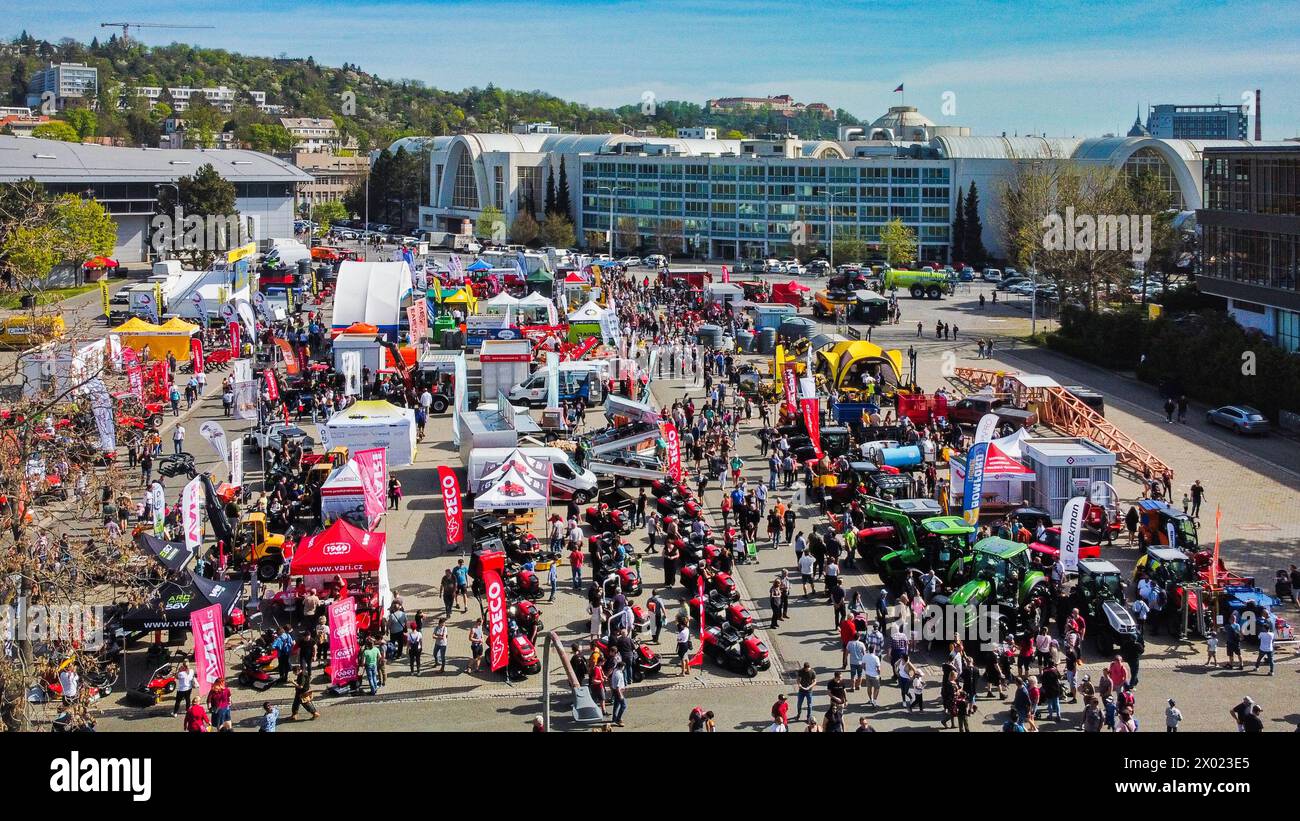 Brno, Czech Republic. 07th Apr, 2024. Start of Techagro international fair of agricultural ...