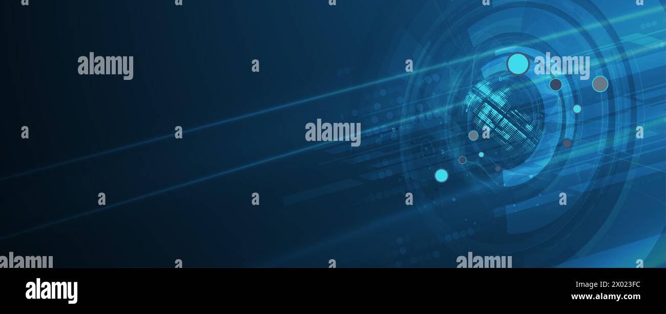 Abstract futuristic fade computer technology business background Stock ...