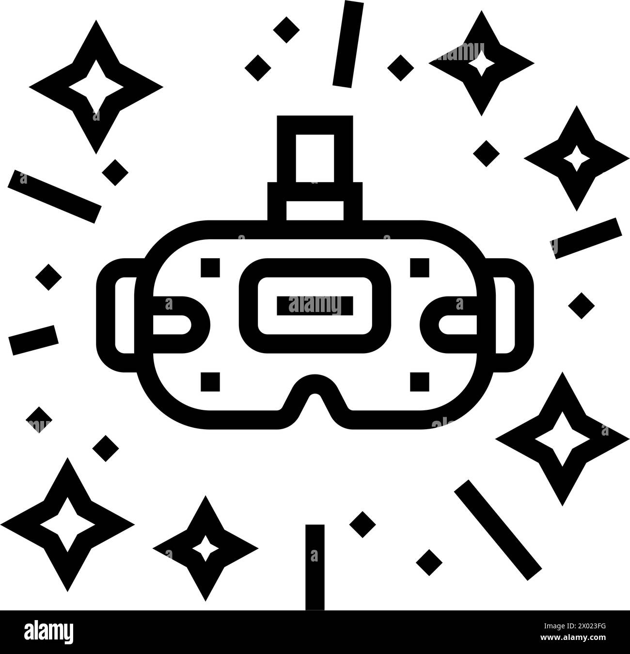 cutting edge design tech enthusiast line icon vector illustration Stock ...