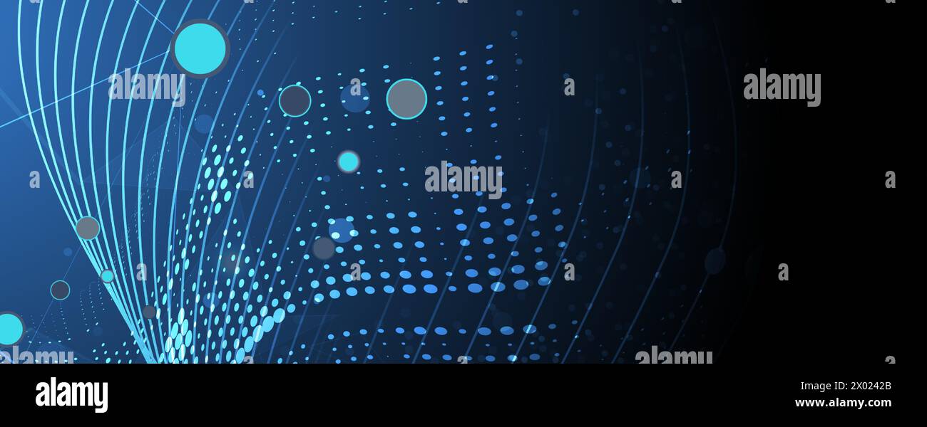 Abstract futuristic fade computer technology business background Stock ...