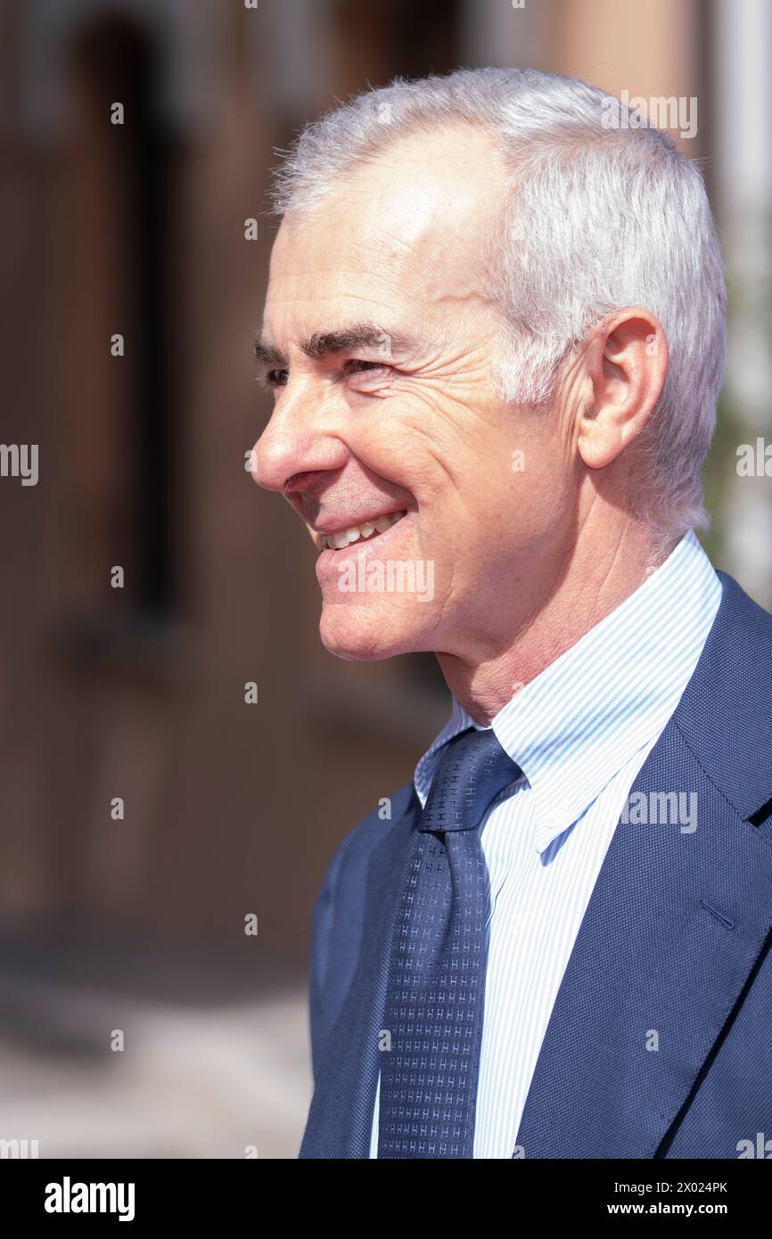 Rome, Italy, April 9, 2024 - Giampaolo Letta, attends at first day of ...