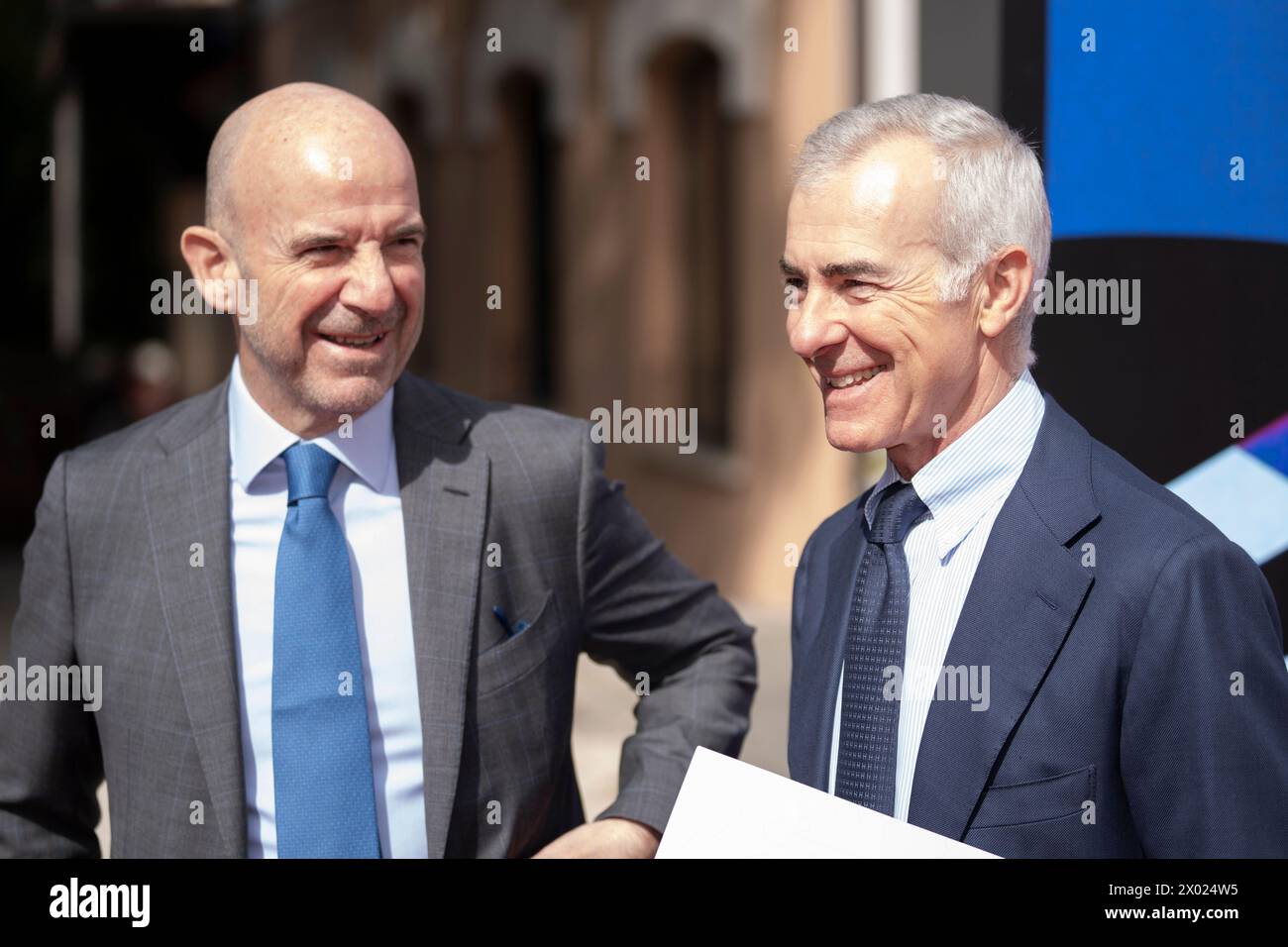 Rome, Italy, April 9, 2024 - Giampaolo Letta, attends at first day of ...