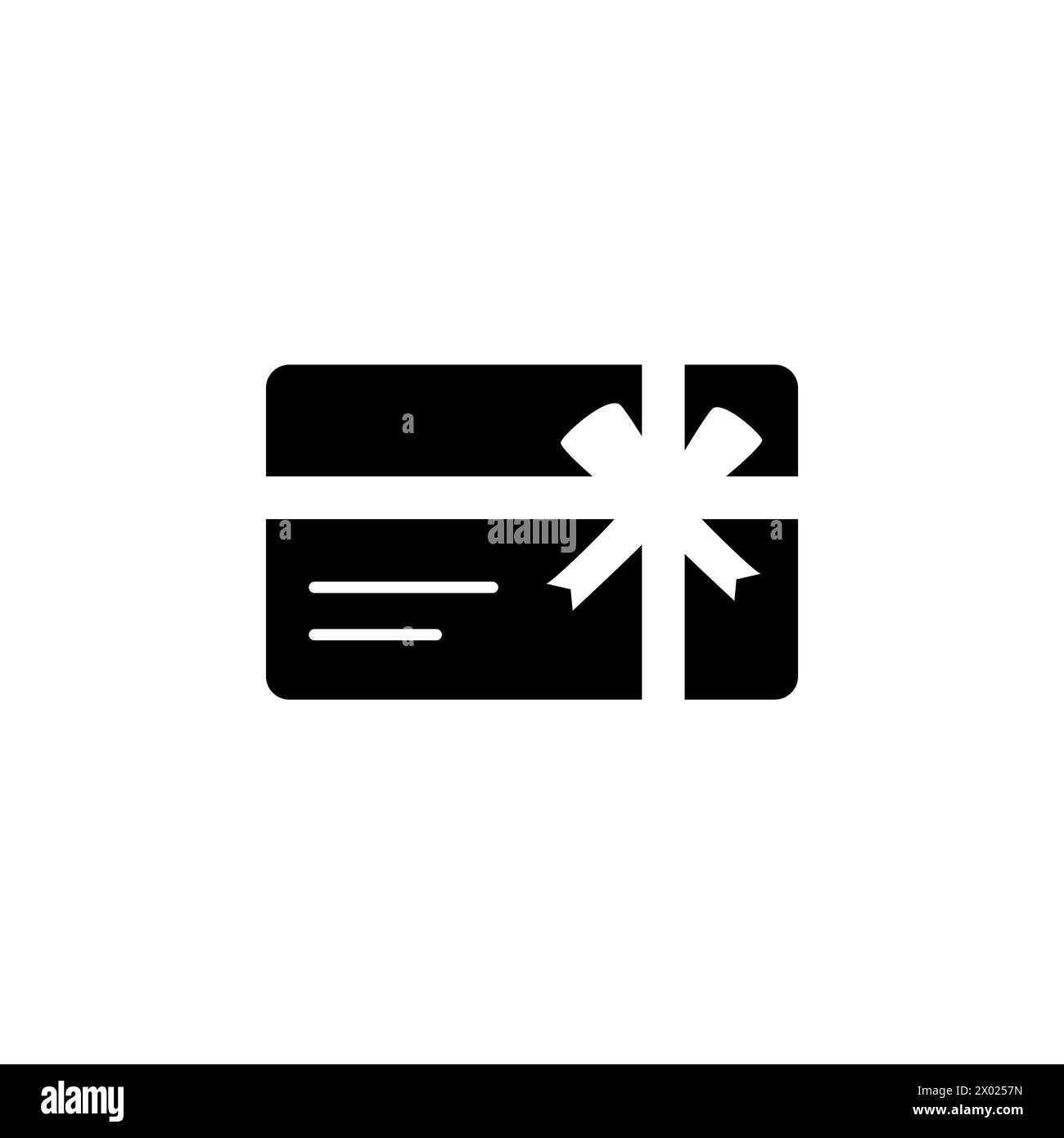 Gift card certificate simple Cut Out Stock Images & Pictures - Alamy