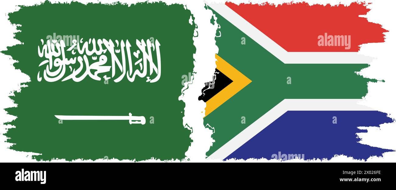 South africa saudi arabia flag hi-res stock photography and images - Alamy