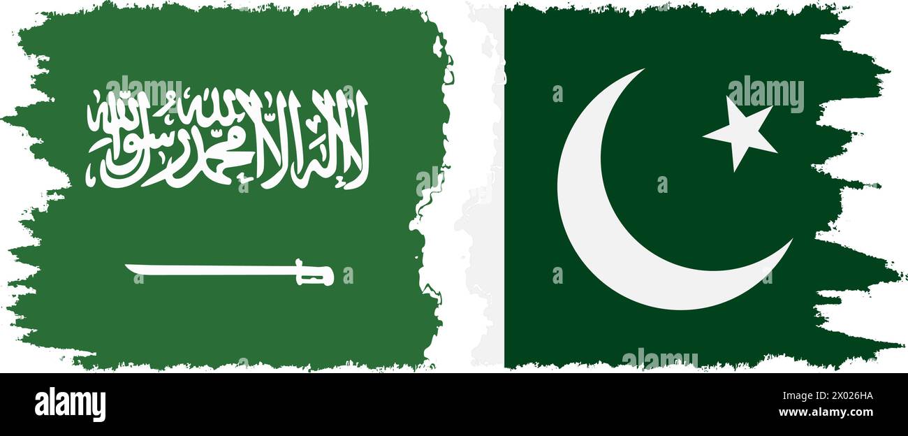 Pakistan saudi arabia flag hi-res stock photography and images - Alamy