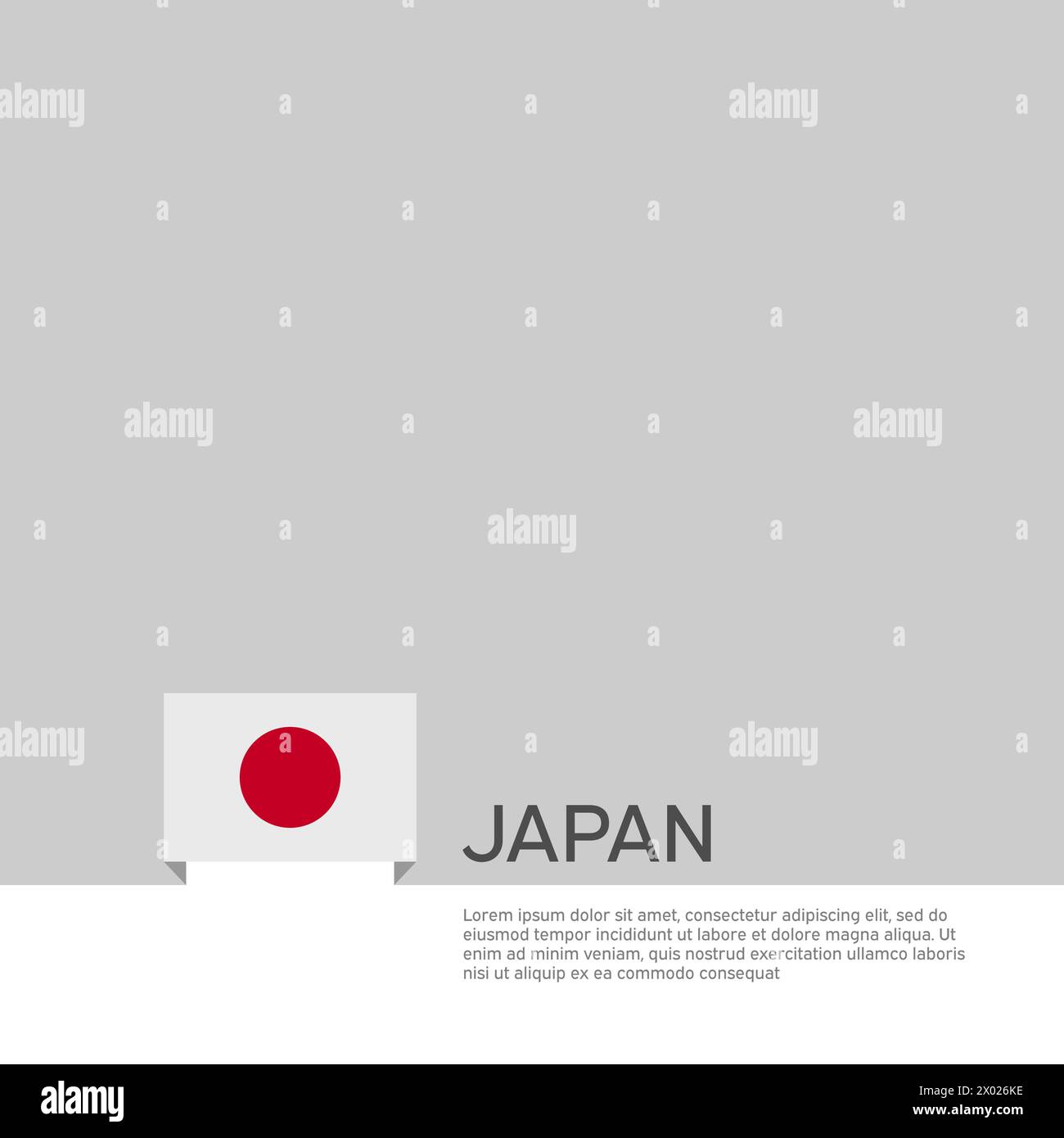 Japan flag background. State patriotic japanese banner, cover. Document ...