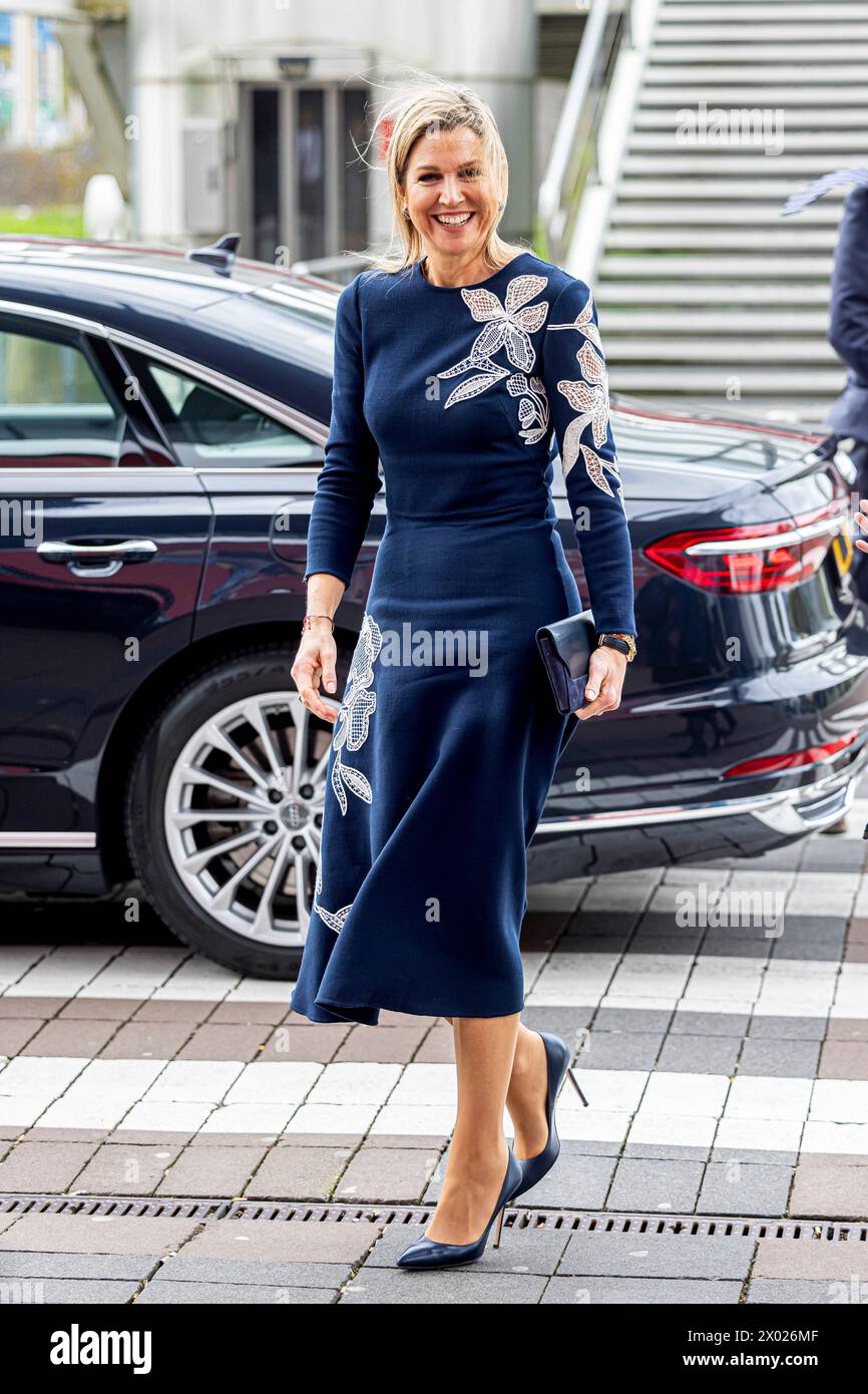Utrecht, The Netherlands. 9th Apr, 2024. UTRECHT - Queen Maxima of The ...