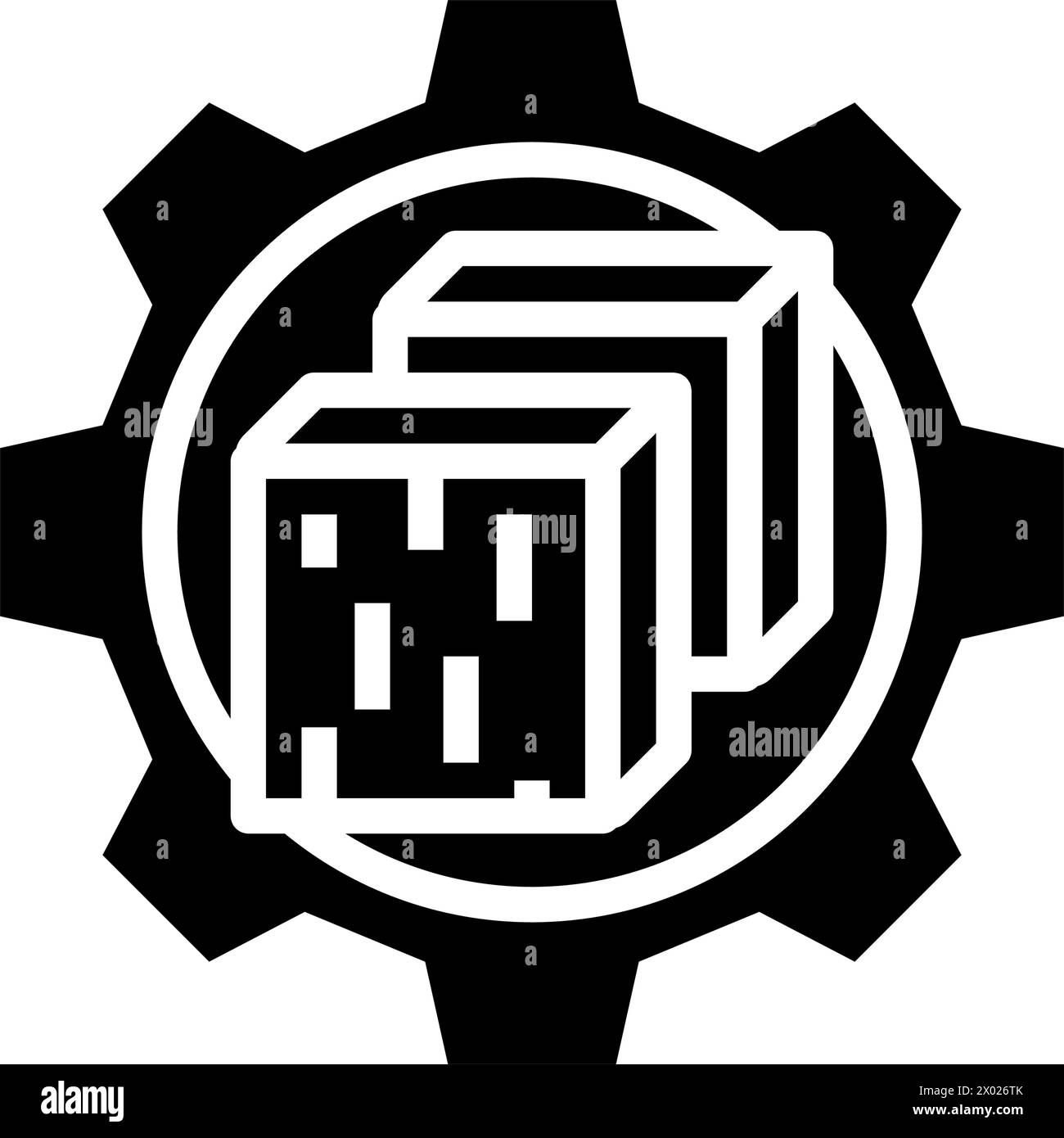 brass and copper steampunk vintage glyph icon vector illustration Stock ...