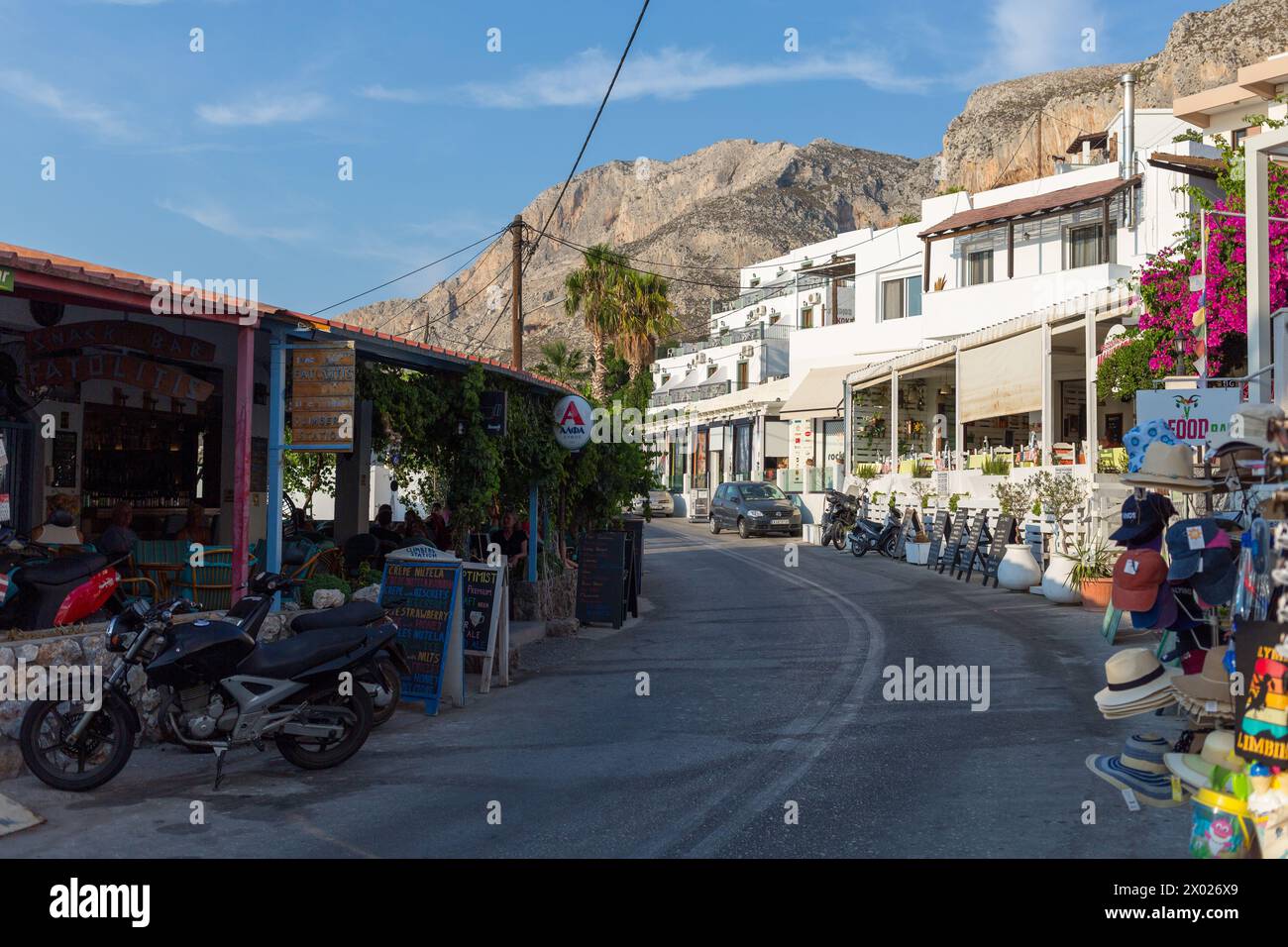 Town of Masouri, Kalymnos, Greece Stock Photo - Alamy
