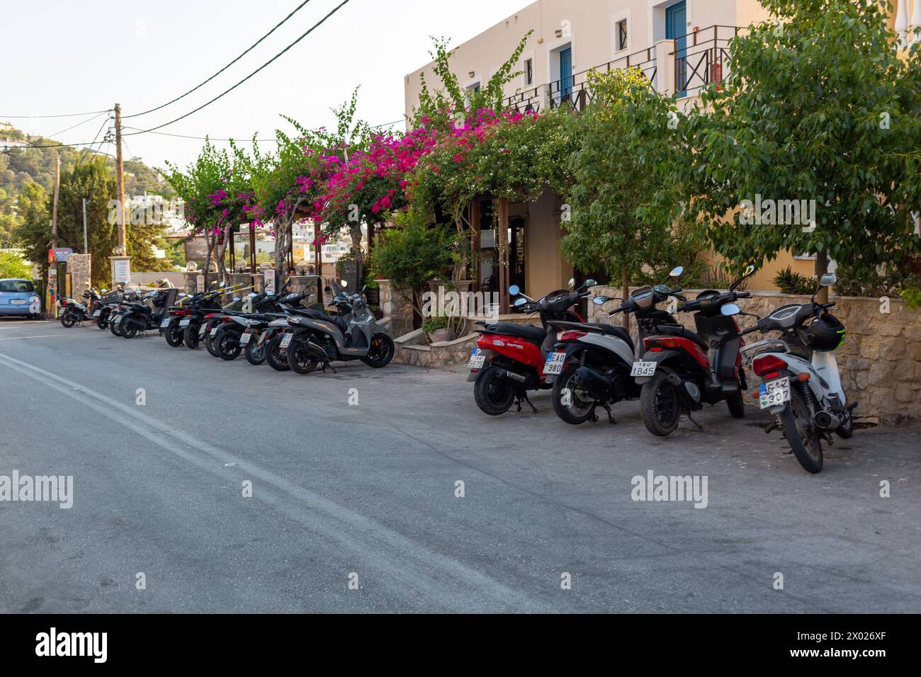 Town of Masouri, Kalymnos, Greece Stock Photo - Alamy