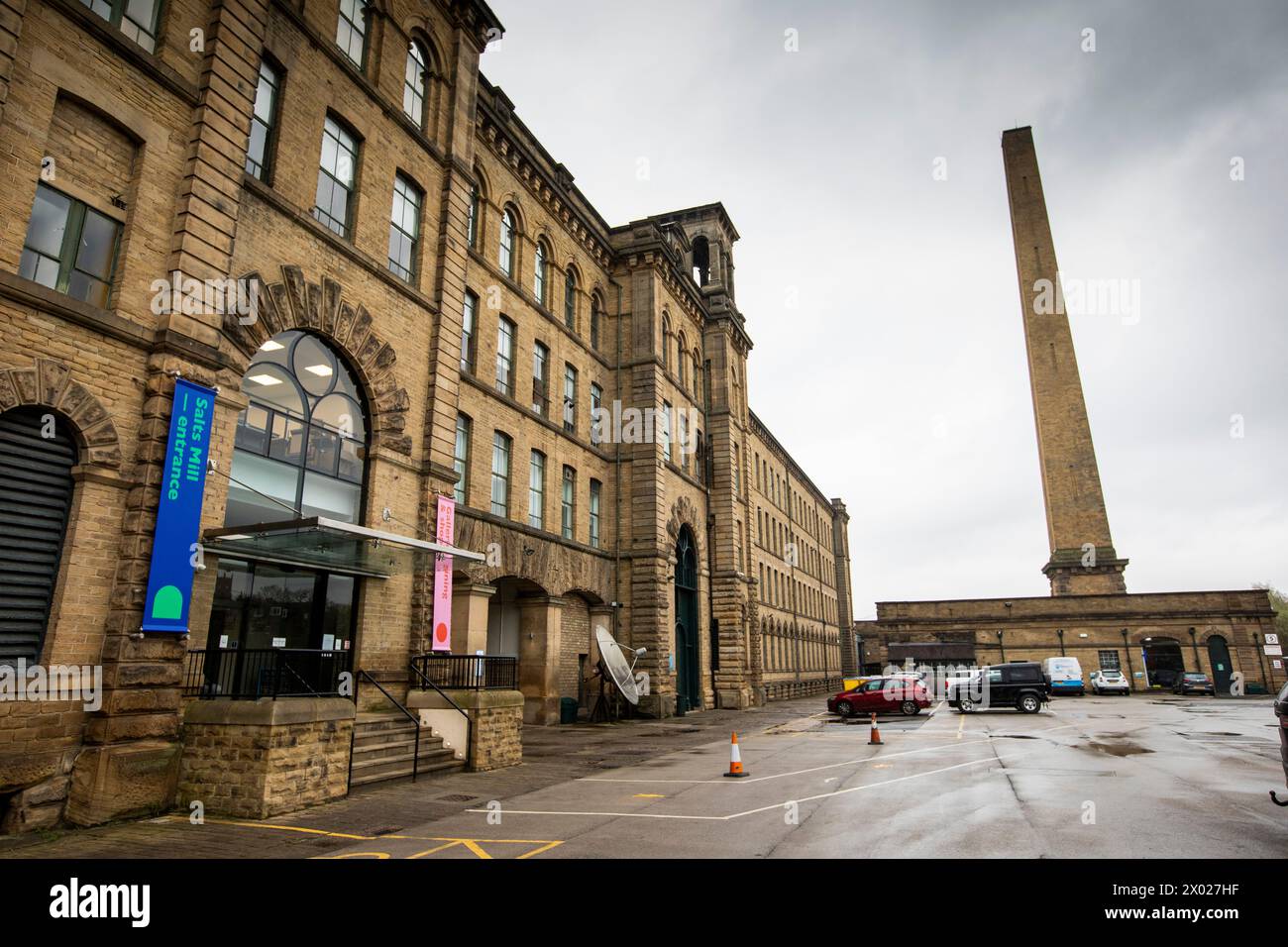 Salts Mill (sometimes spelled Salt's Mill) is a former textile mill ...