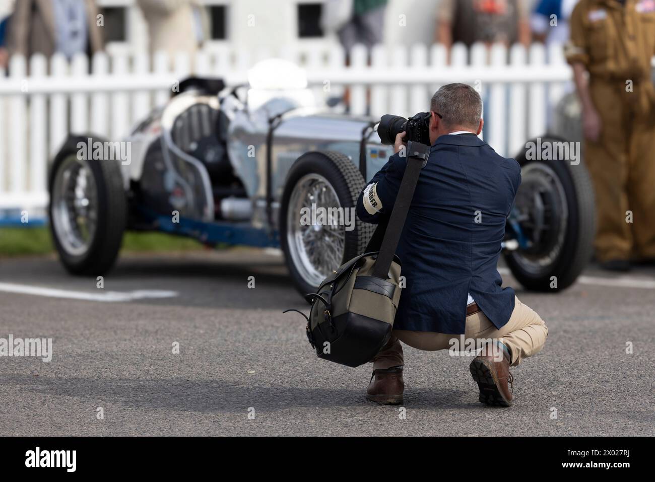 Photographer catches the entrants for the Goodwood Trophy in the ...