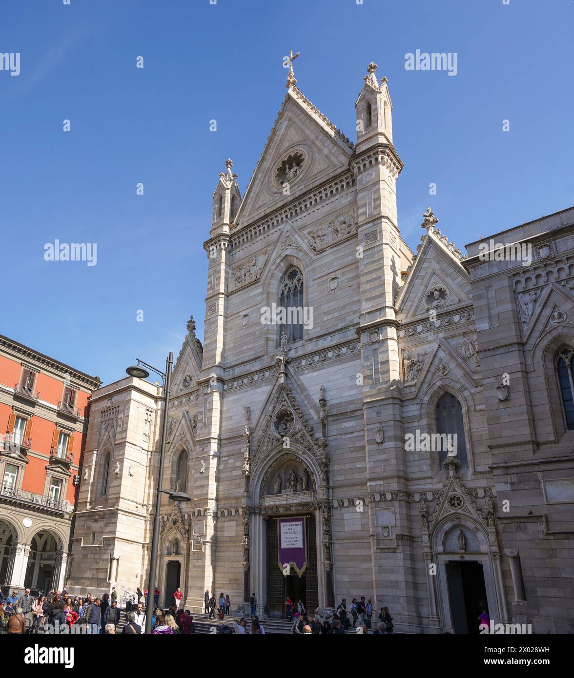 Santa maria basilica naples hi-res stock photography and images - Alamy