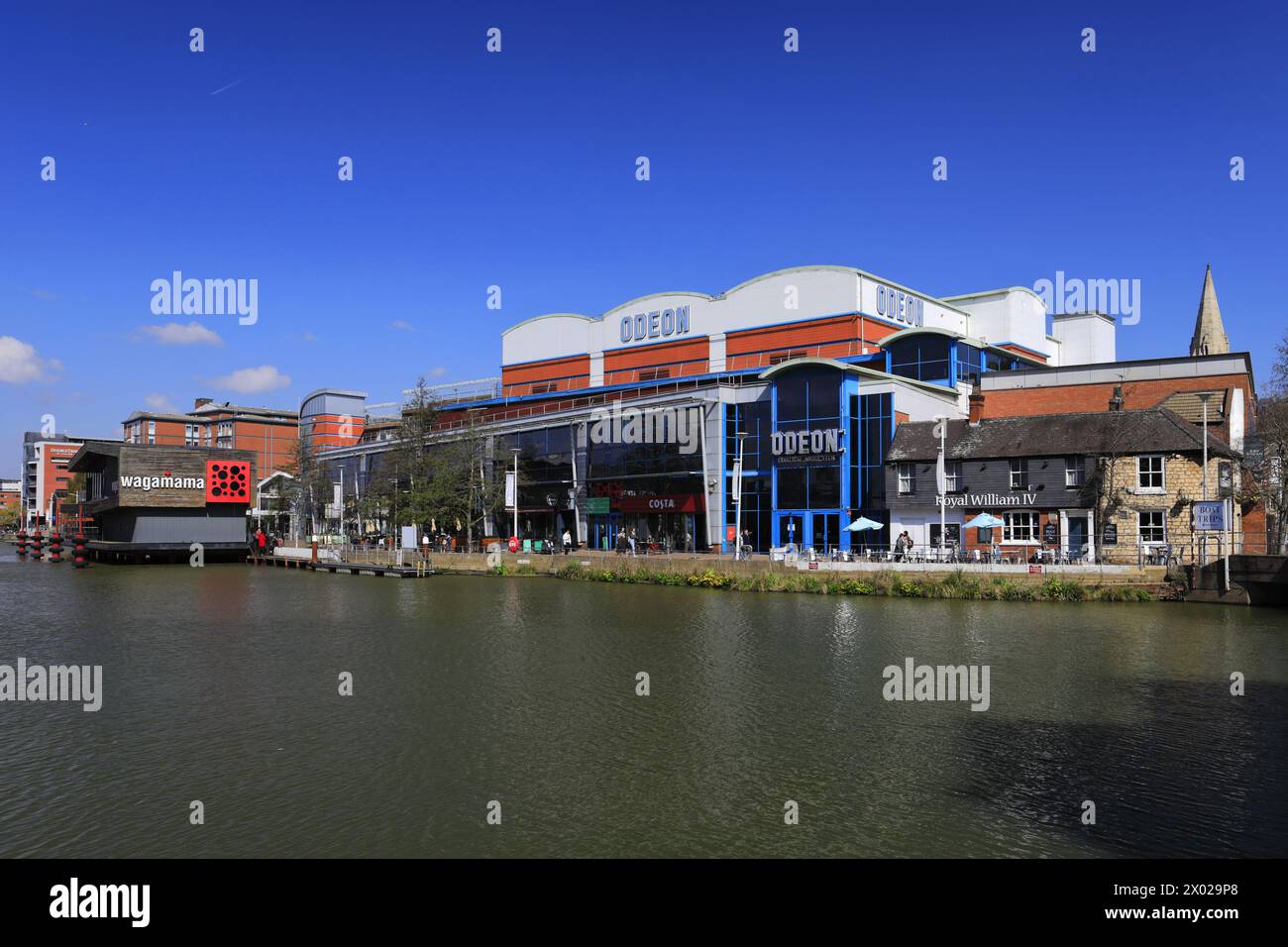 The Brayford Pool Waterfront; Lincoln Marina; Lincoln City ...