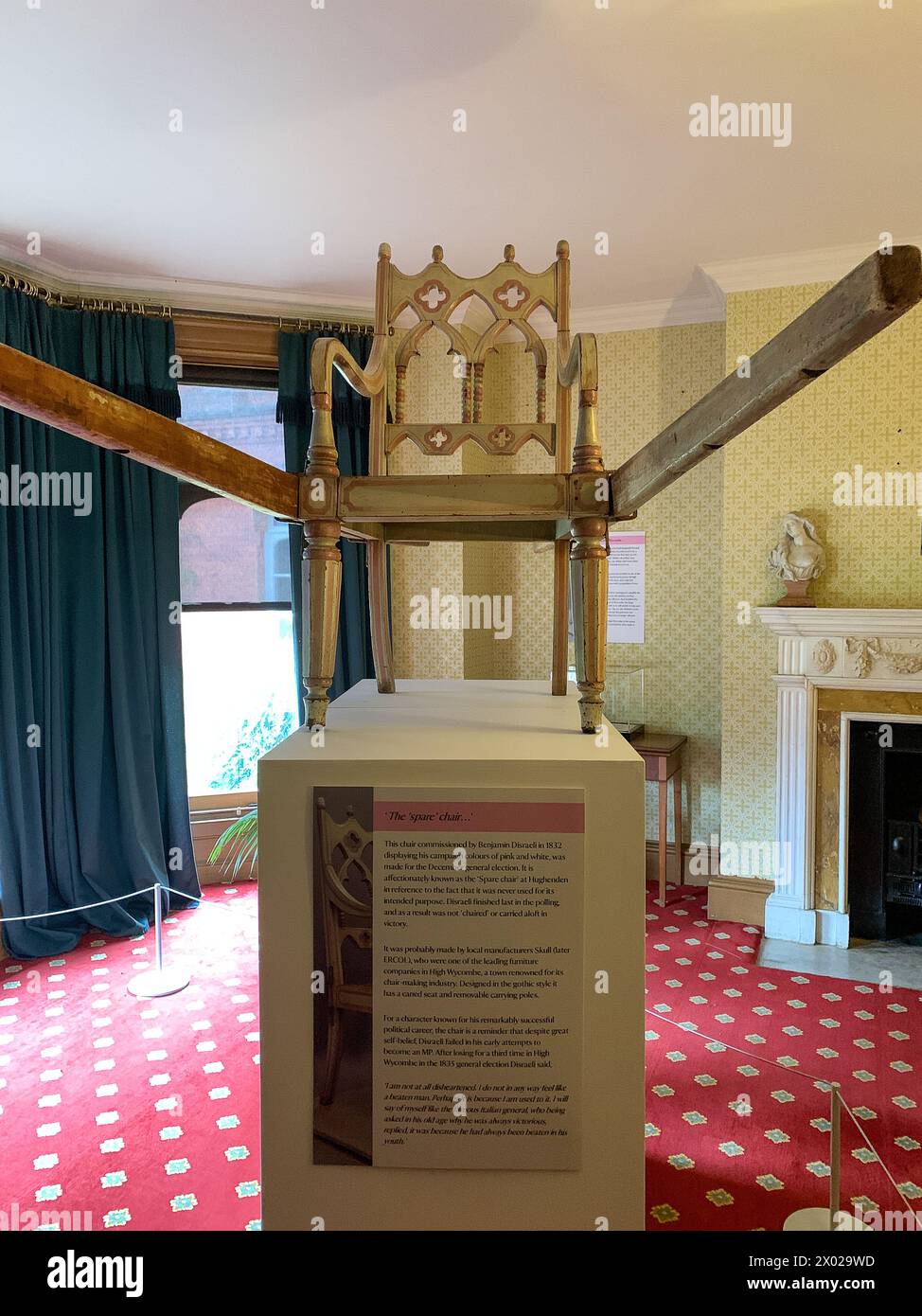 The interior and beautiful grounds of Hugenden Manor. The National ...