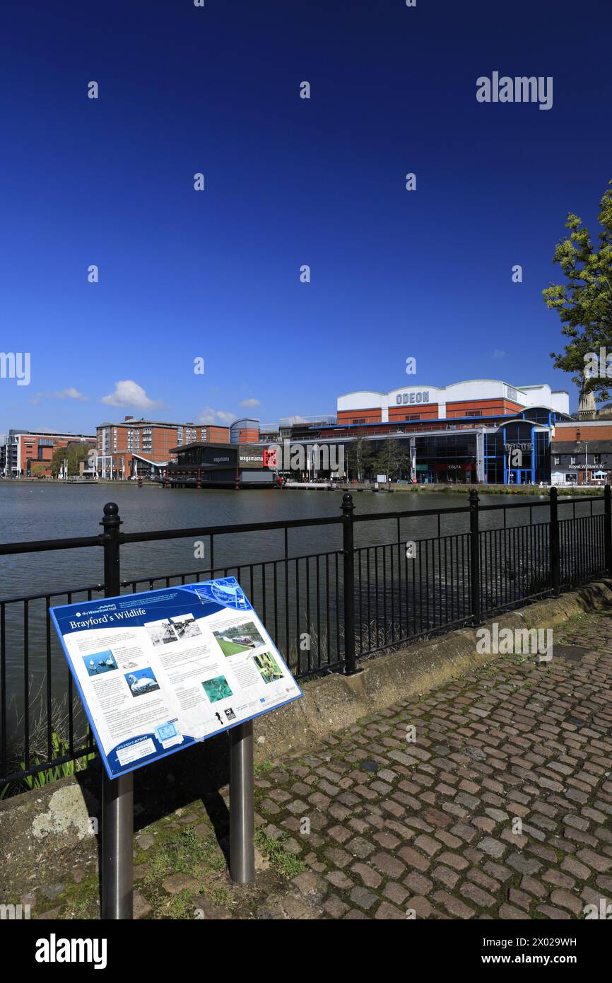 The Brayford Pool Waterfront; Lincoln Marina; Lincoln City ...
