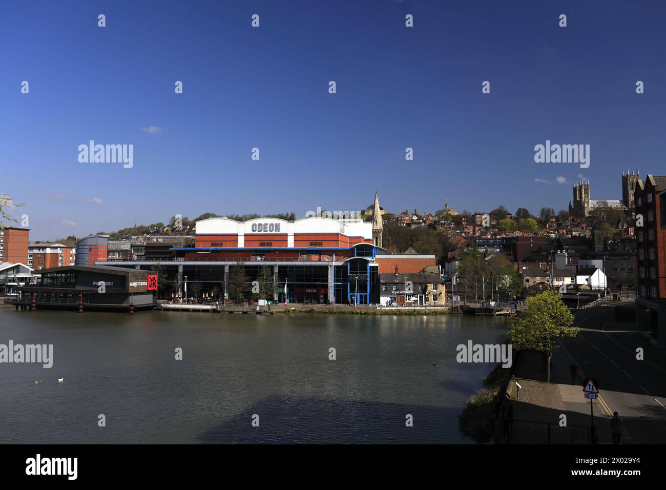 The Brayford Pool Waterfront; Lincoln Marina; Lincoln City ...