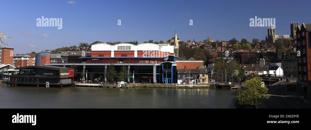 The Brayford Pool Waterfront; Lincoln Marina; Lincoln City ...