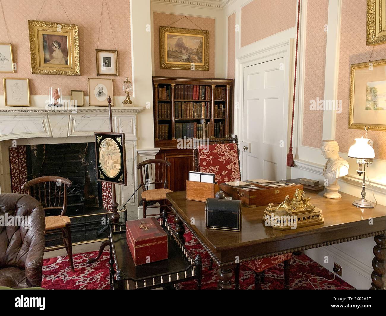 The interior and beautiful grounds of Hugenden Manor. The National ...