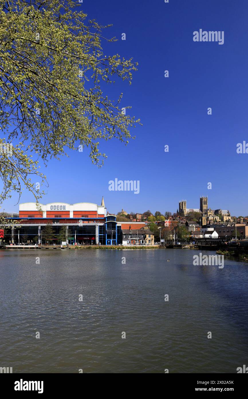 The Brayford Pool Waterfront; Lincoln Marina; Lincoln City ...