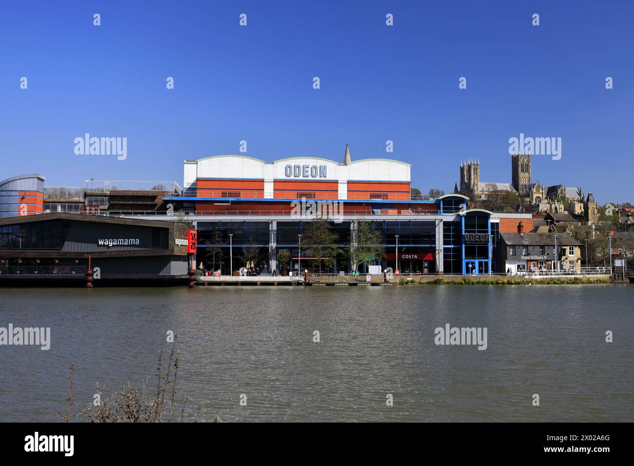 The Brayford Pool Waterfront; Lincoln Marina; Lincoln City ...