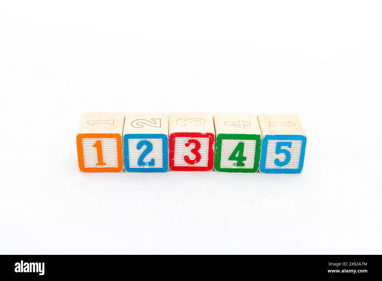 1 2 3 building blocks Cut Out Stock Images & Pictures - Alamy