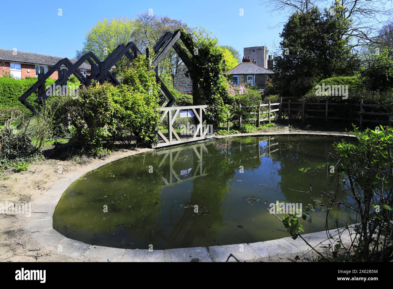 The John Dawber Gardens, Lincoln city, Lincolnshire, England Stock ...