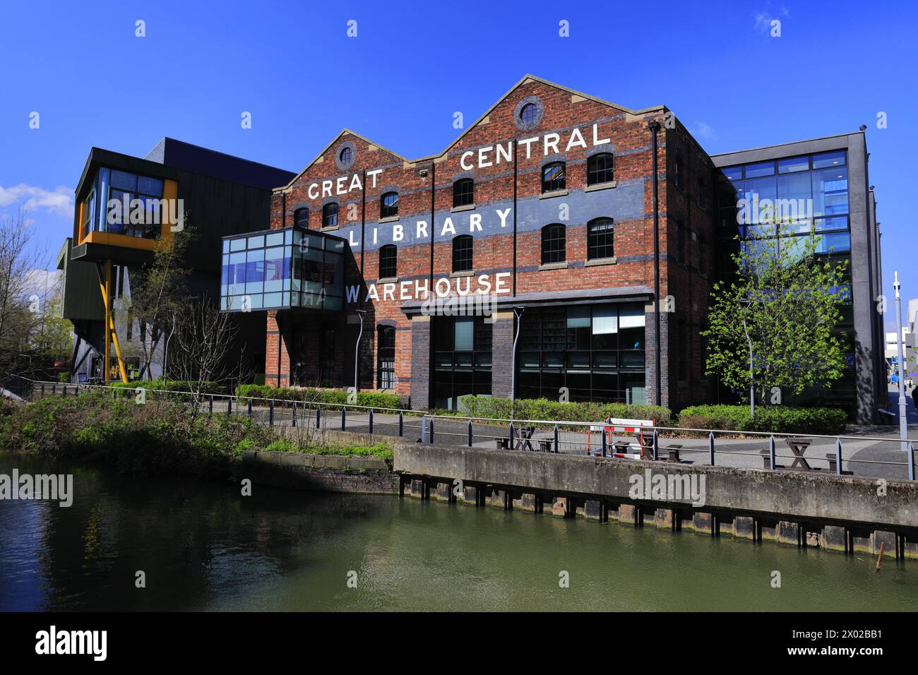 View of the Great Central Library Warehouse, Lincoln University ...