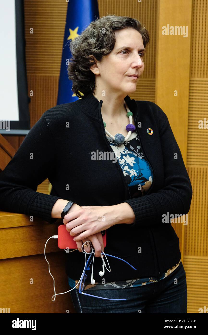 Annalisa Corrado PD in occasione del convegno ‘Acqua e sole, un connubio perfetto’ tenutosi alla ...