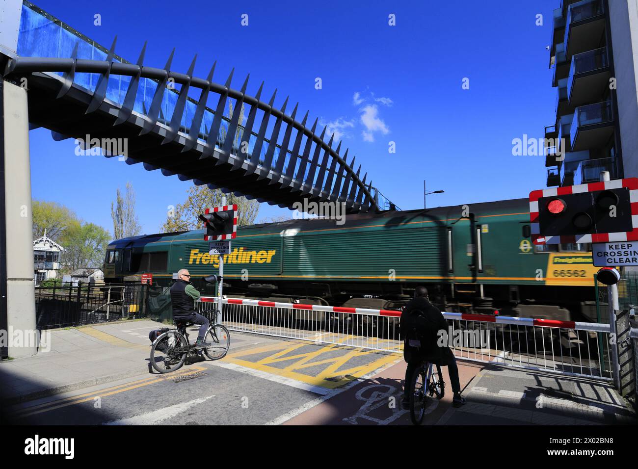 Lincoln brayford footbridge hi-res stock photography and images - Alamy