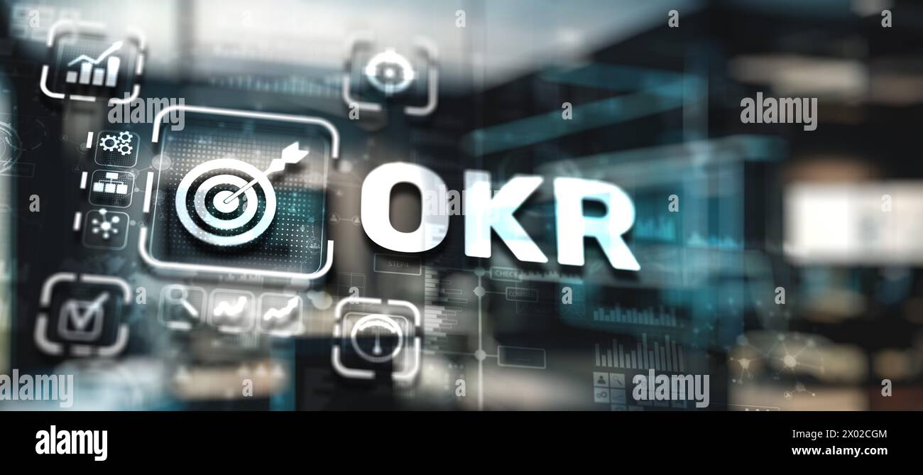 Objectives and Key Results OKR. Business Methods for project management ...