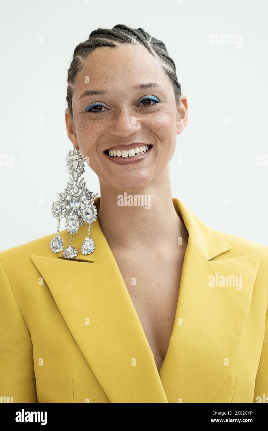 Cannes, France. 09th Apr, 2024. Jade Olieberg attends the Moresnet ...