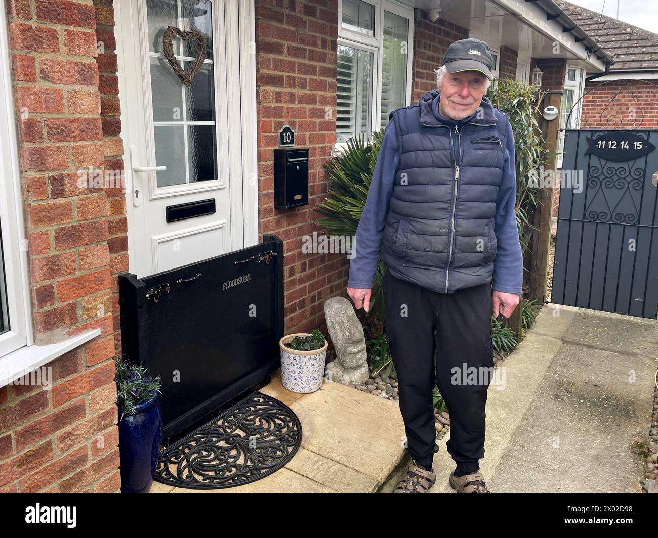 BEST QUALITY AVAILABLE Dave Podesta outside his house in Littlehampton ...