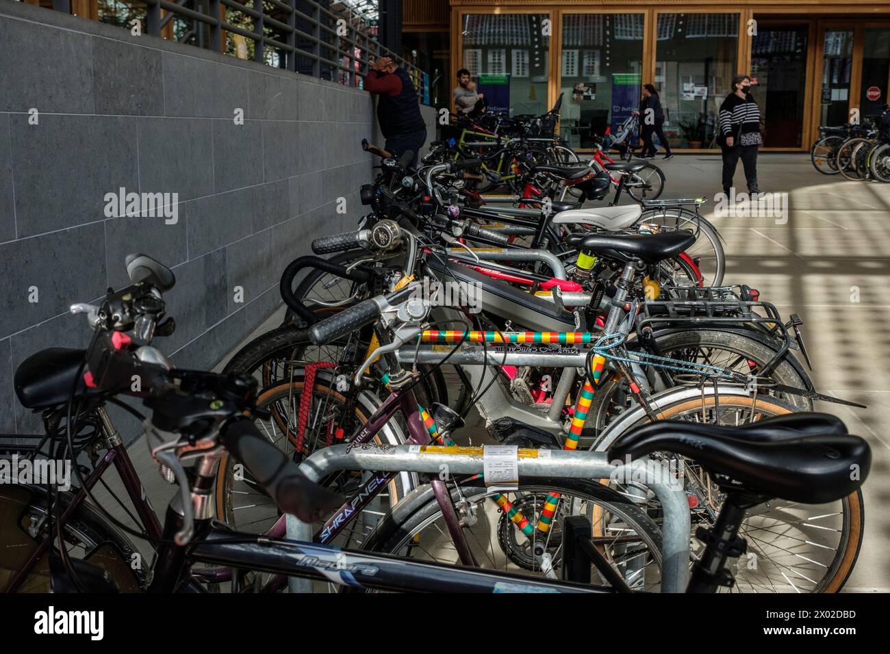 Exposition of different kind of bicycle at the Bike Brussels - View and ...