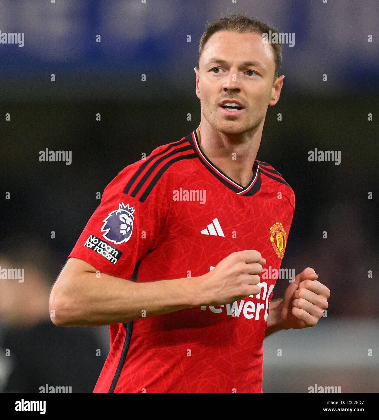 Manchester utd jonny evans hi-res stock photography and images - Alamy