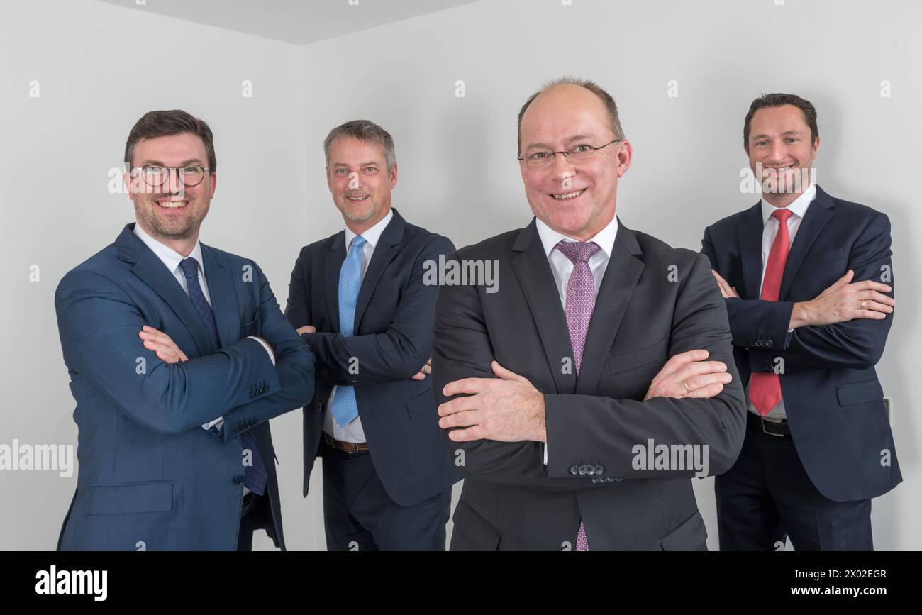 AB Europe GmbH Gruppenbild der Manager der AB Europe Gmbh. Von Links ...