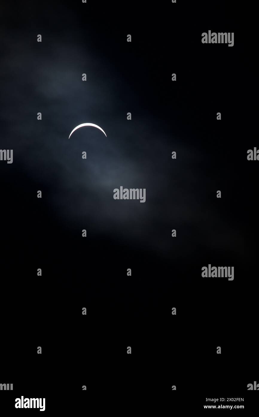 Solar Eclipse April 8th 2024 Taken in Durham region just outside ...