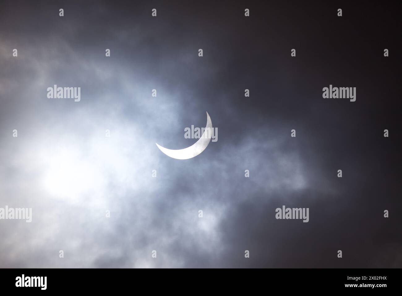 Solar Eclipse April 8th 2024 Taken in Durham region just outside ...