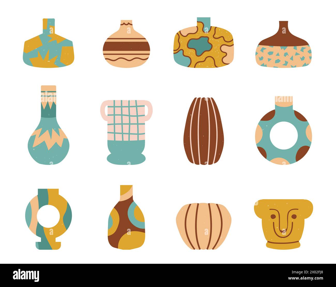 Vases collection Cut Out Stock Images & Pictures - Alamy