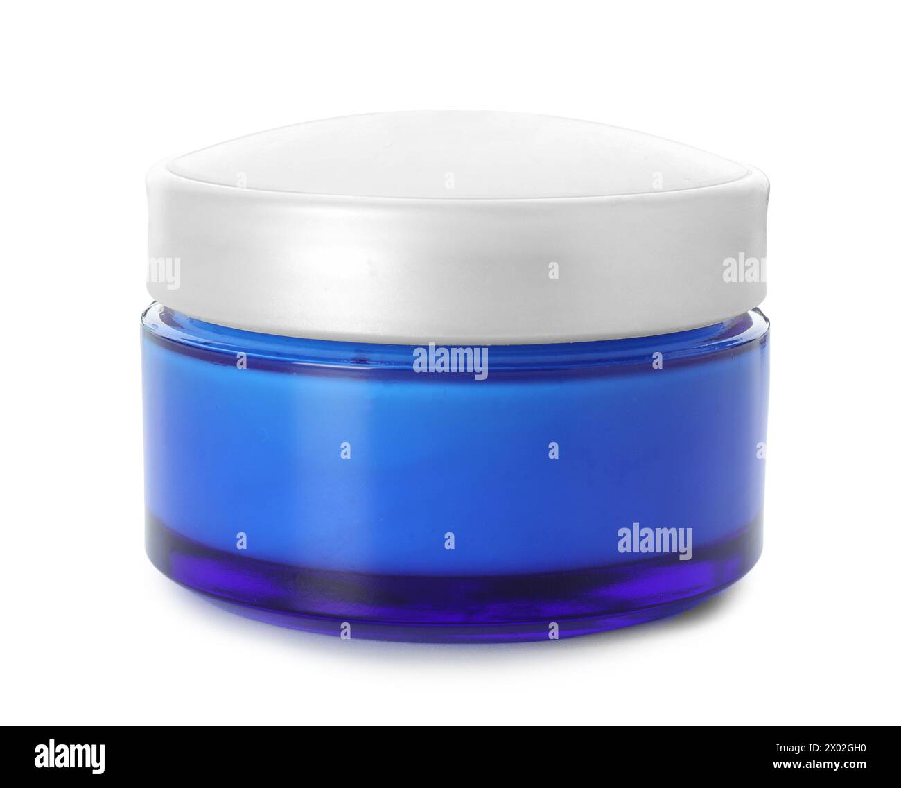 Blue cosmetic jar lid hi-res stock photography and images - Alamy