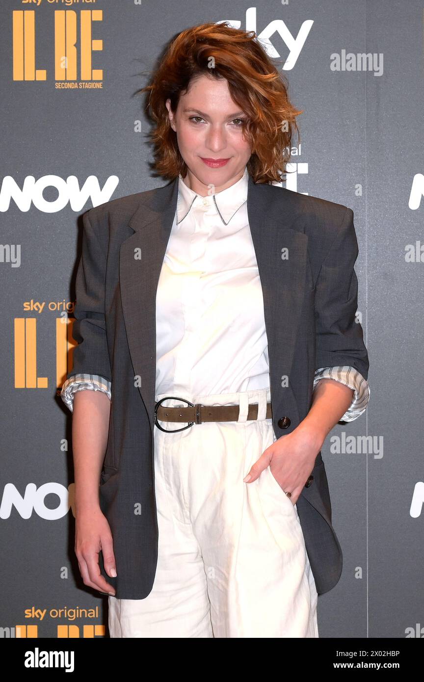 Isabella Ragonese beim Photocall zur 2. Staffel der Sky-Serie 'Il re ...