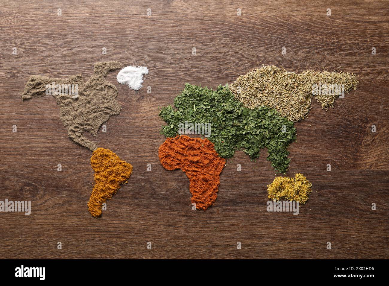 Spices india map hi-res stock photography and images - Alamy