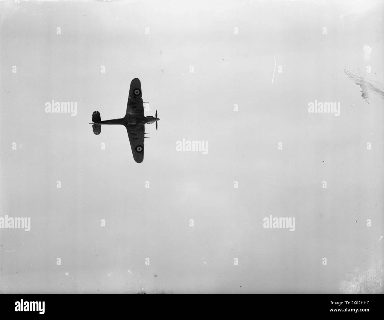 HURRICANE (HAWKER) MARK 2C - Rolls Royce Merlin XX engine. No. 1 ...