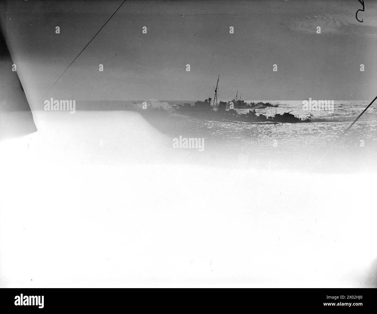 On 24 August 1940, destroyers of a flotilla aboard HMS Kelvin conducted ...