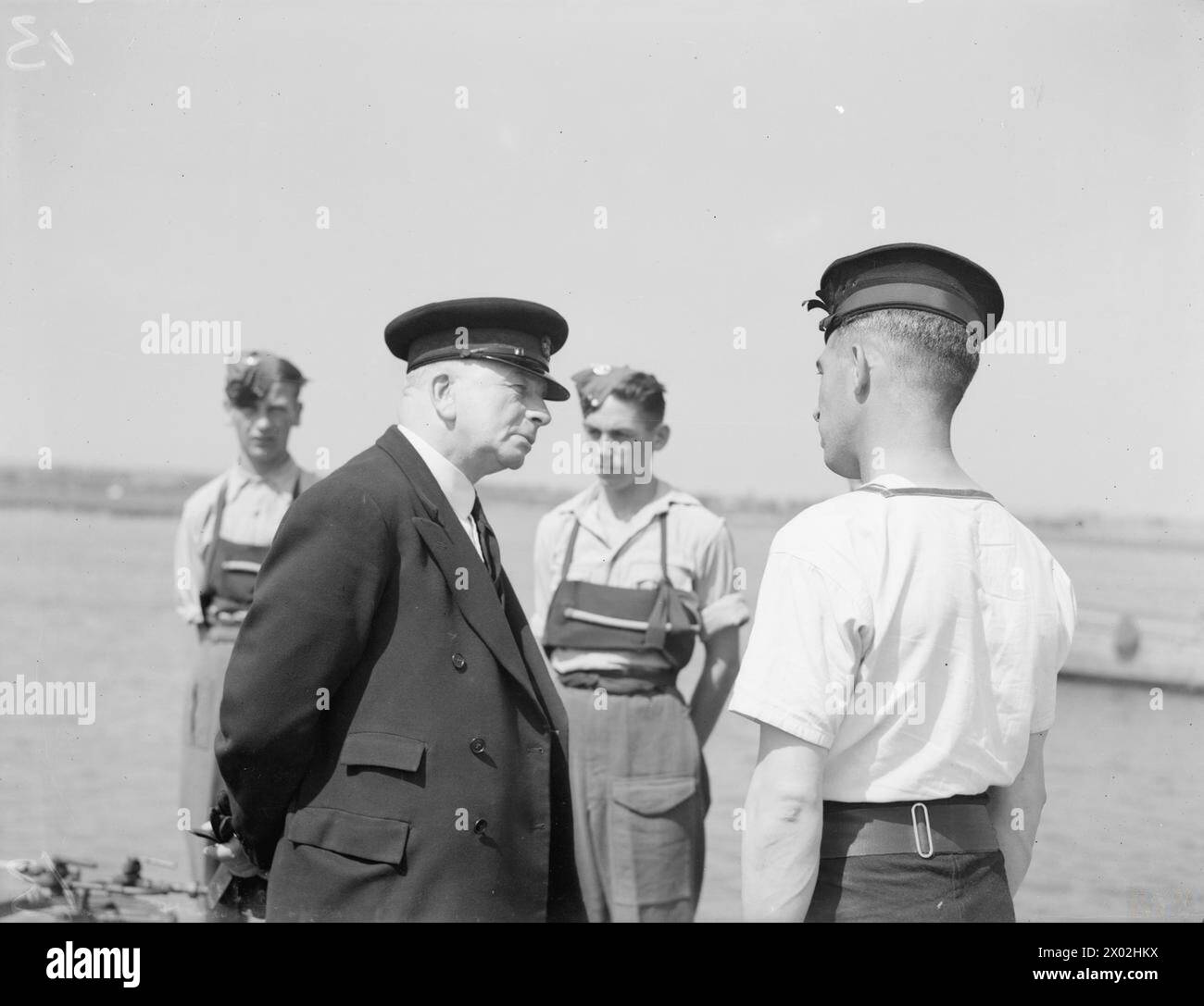 On 2 July 1943, First Lord of the Admiralty A.V. Alexander visited ...