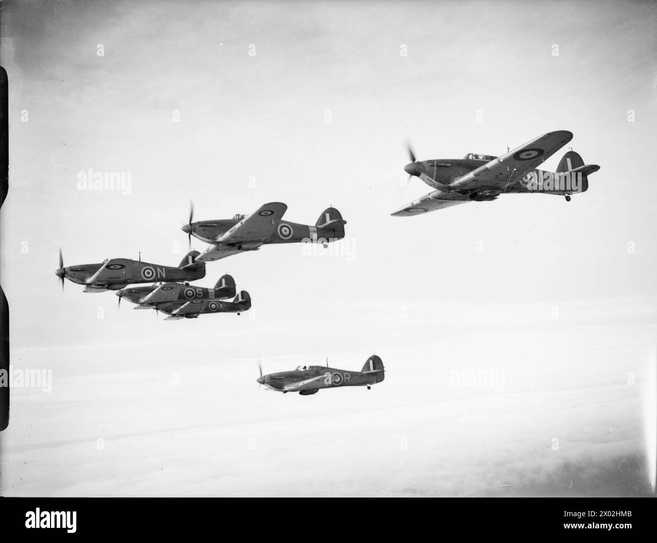 During the Second World War, six Fleet Air Arm Hawker Sea Hurricanes ...