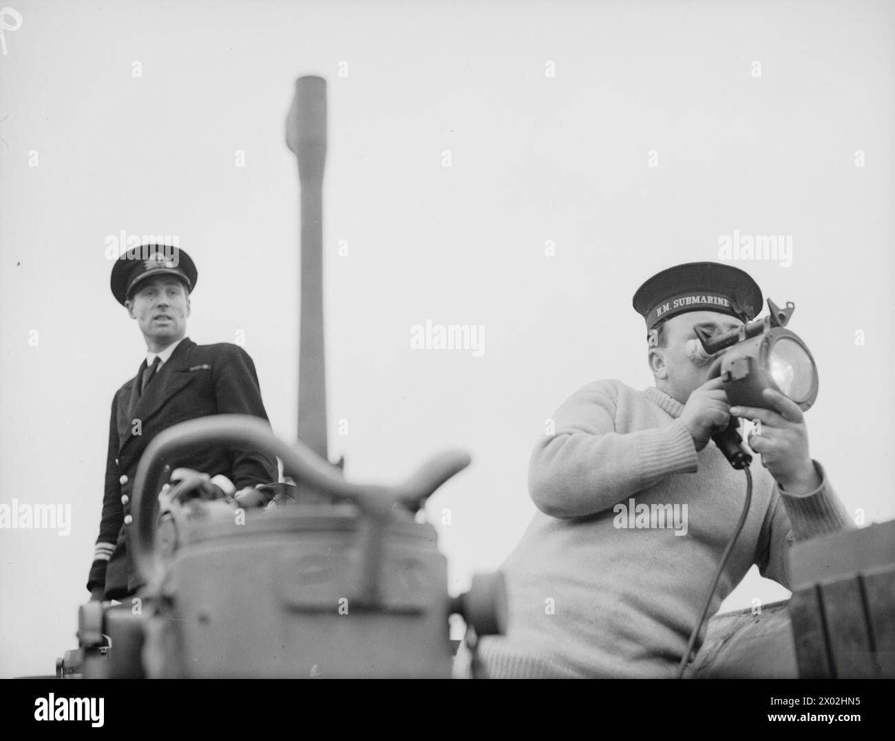 HM SUBMARINE GRAPH, EX-U-BOAT (U570). 19 TO 21 FEBRUARY 1942, IN THE ...