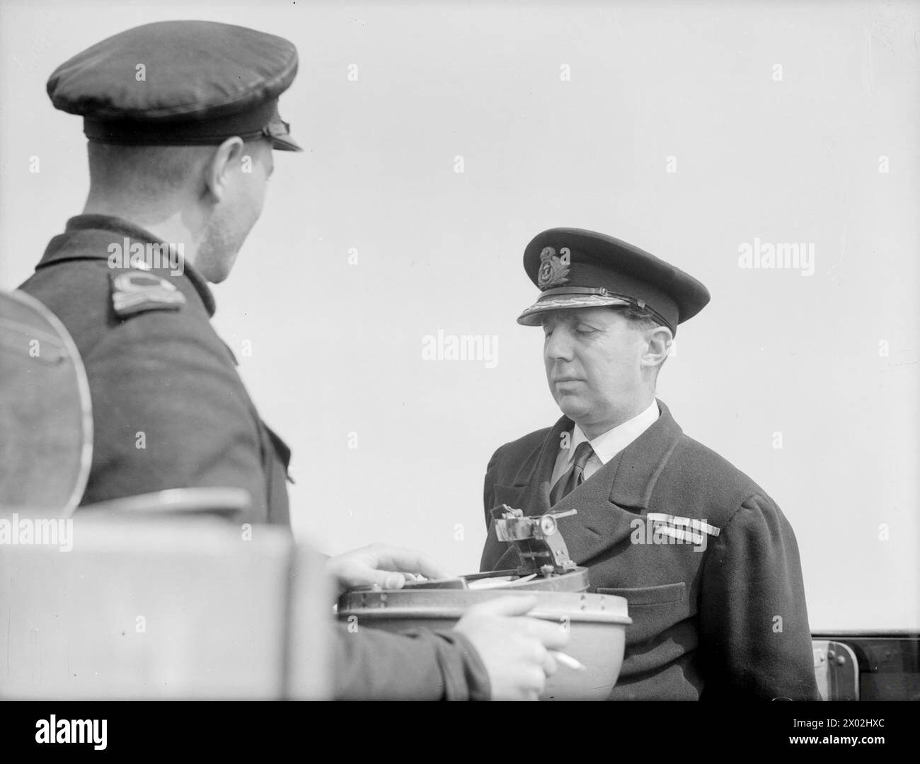 FULL SURRENDER OF GERMAN FLEET. 7 TO 9 MAY 1945, ON BOARD THE BRITISH ...